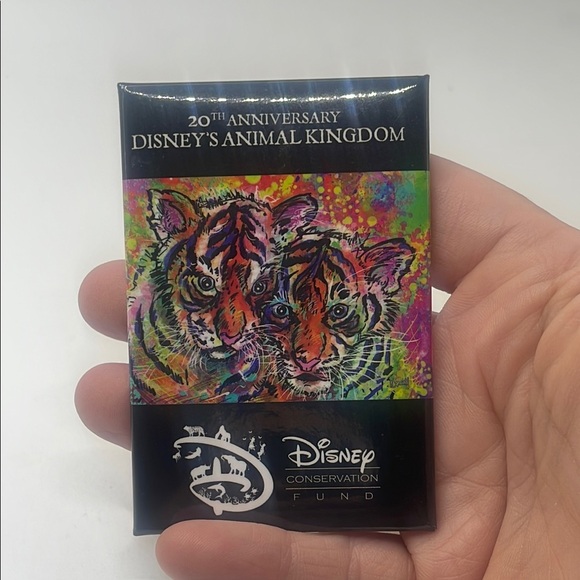 Disney | Jewelry | Disney Animal Kingdom 2th Anniversary Tiger Pin ...